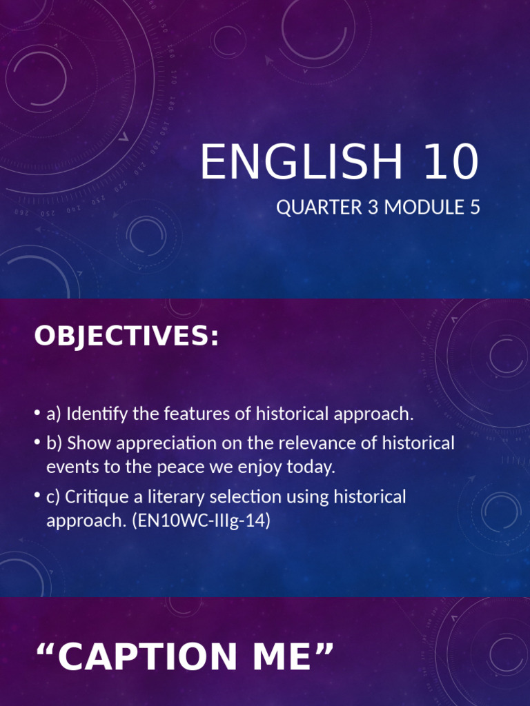 Historical Approach in Literature Module | PDF | Social Science | Travel