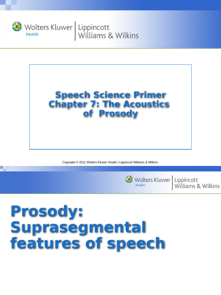 Chapter 07 Speech Science Primer Powerpoint | PDF