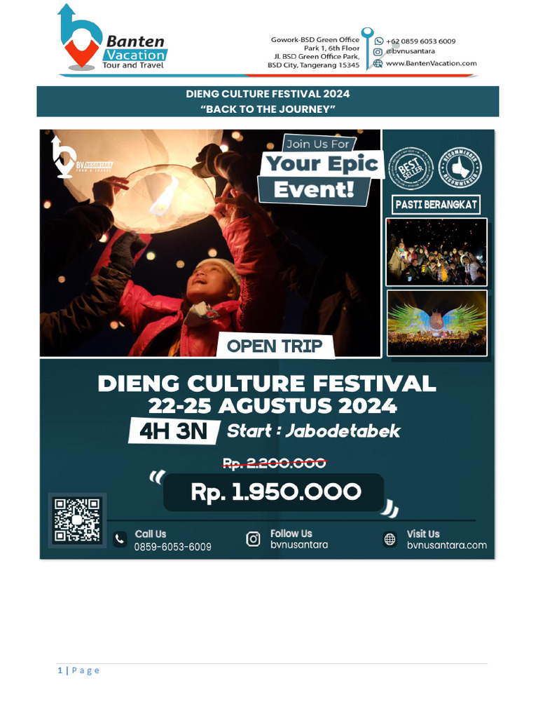 Paket DCF 2024 - Start Jabotabek | PDF | Travel