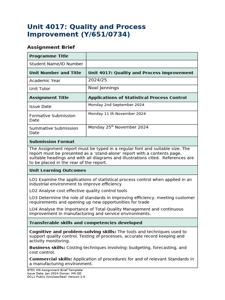 Assignment 1 QPI | PDF