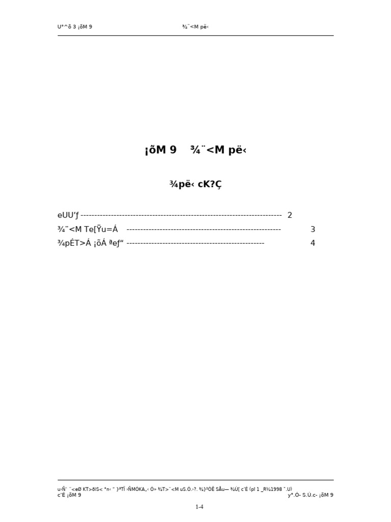 Gods SBD NCB Section 9 | PDF