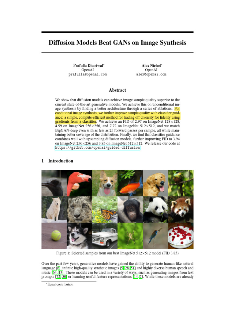 classifier-guided-diffusion-Diffusion Models Beat GANs on Image ...