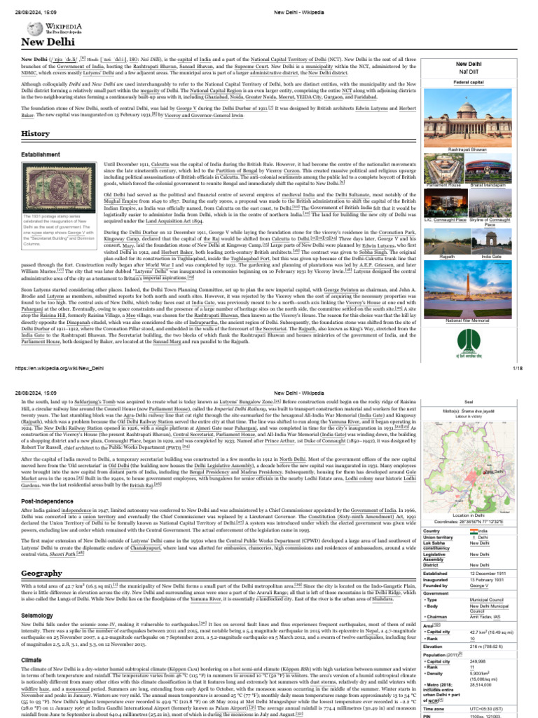New Delhi | PDF