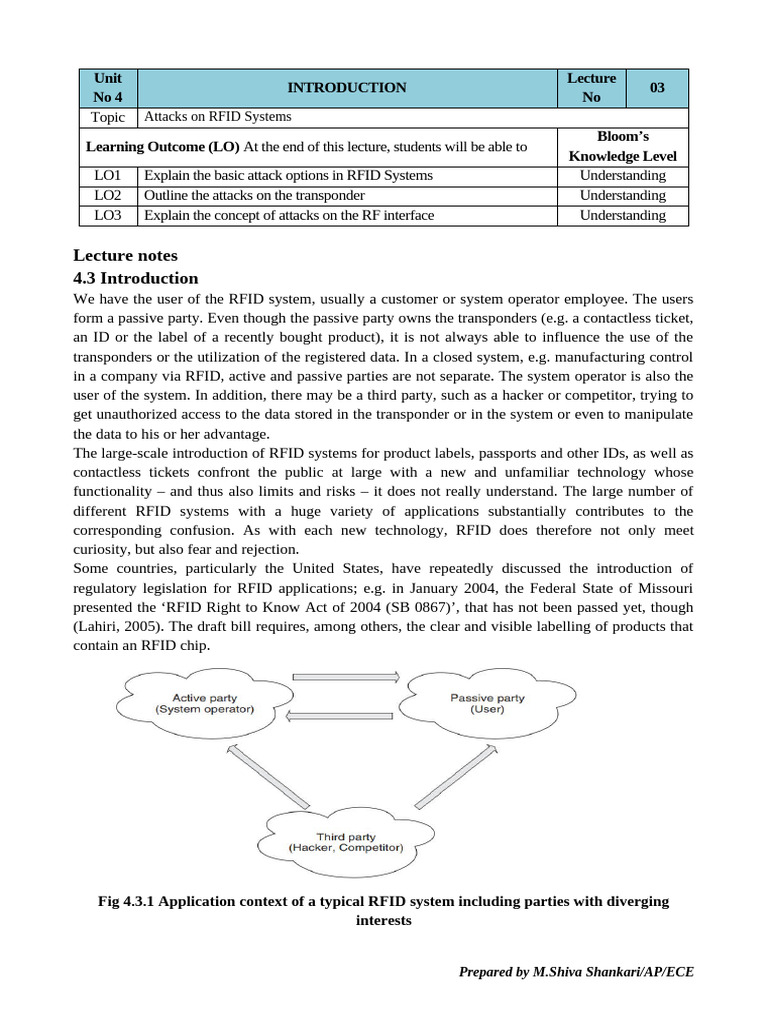 Cec349 - Rfid - L0 4.3 | PDF
