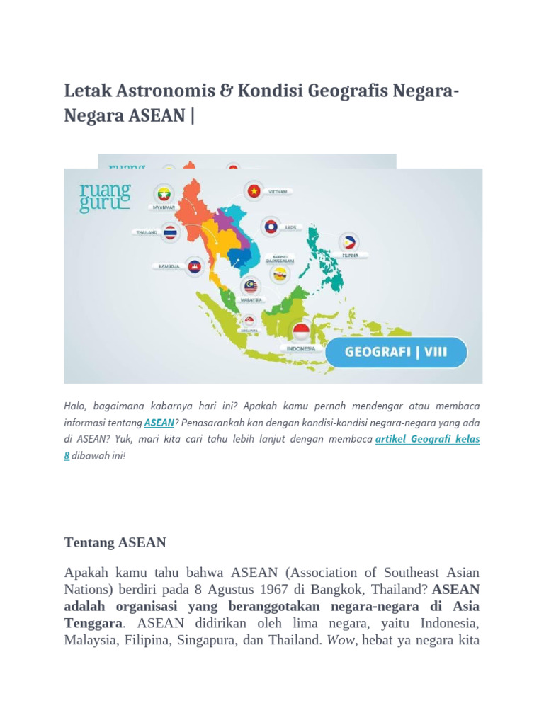 Letak Astronomis | PDF