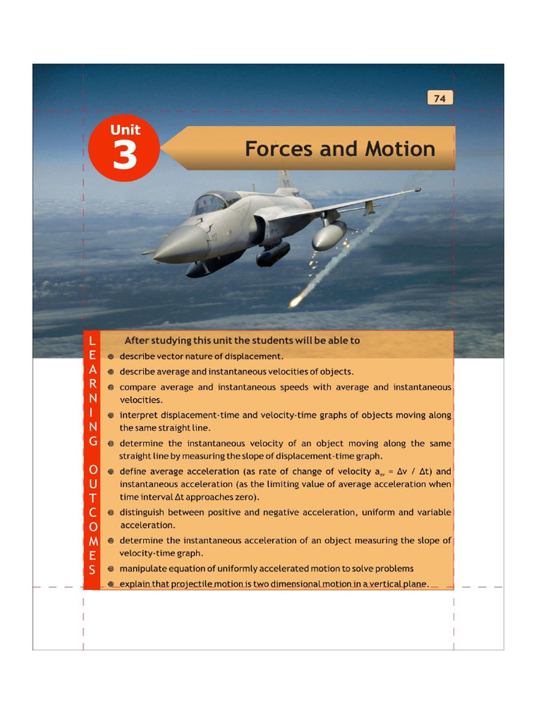 Chapter 3 PHYSICS Class 11 Kpk Board | PDF