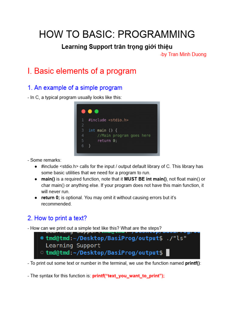 (LS) Basic Programming | PDF (LS) Basic Programming | PDF