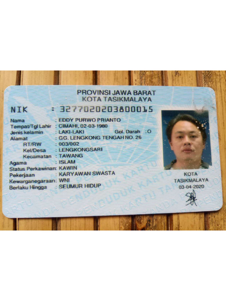 KTP NPWP Eddy Purwo | PDF