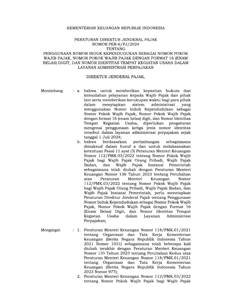 Per 6 PJ 2024 | PDF