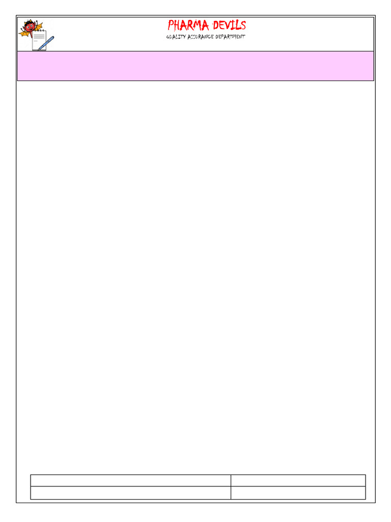Risk Analysis Study Protocol Cum Report For Evaluation of Extraneous ...