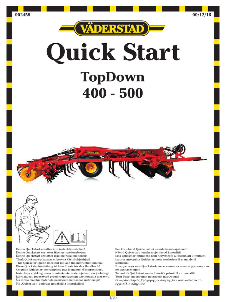 TD400-500_Quickstart | PDF