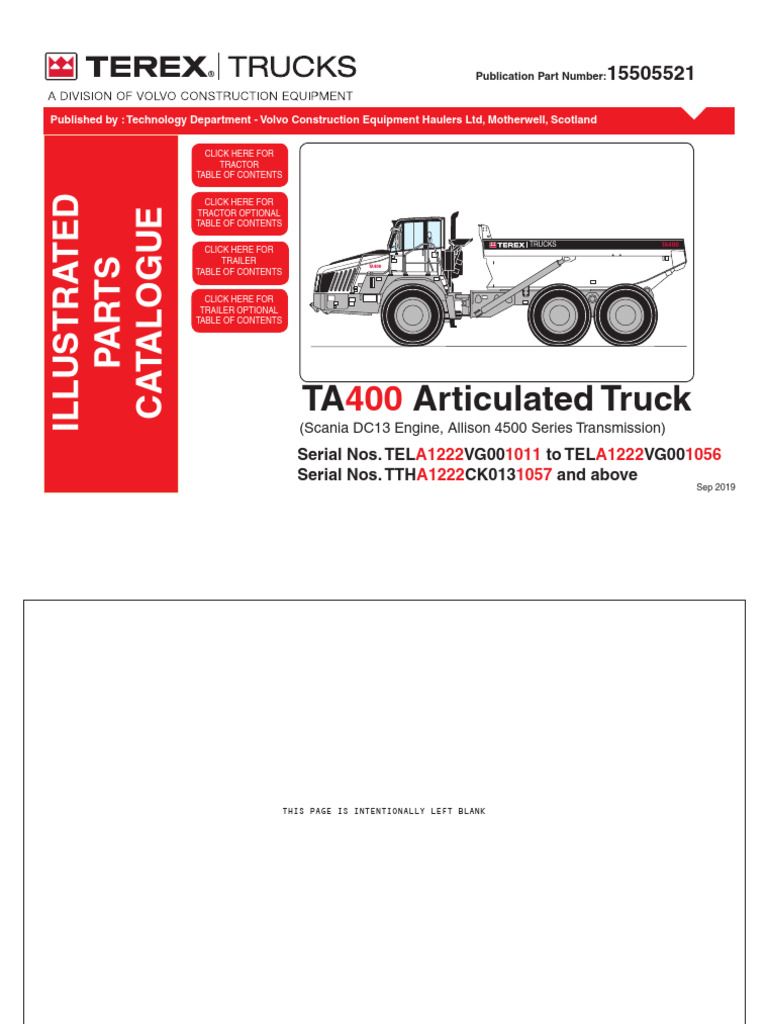 TA400 T4F G10 12221 Sept2019 15505521 | PDF