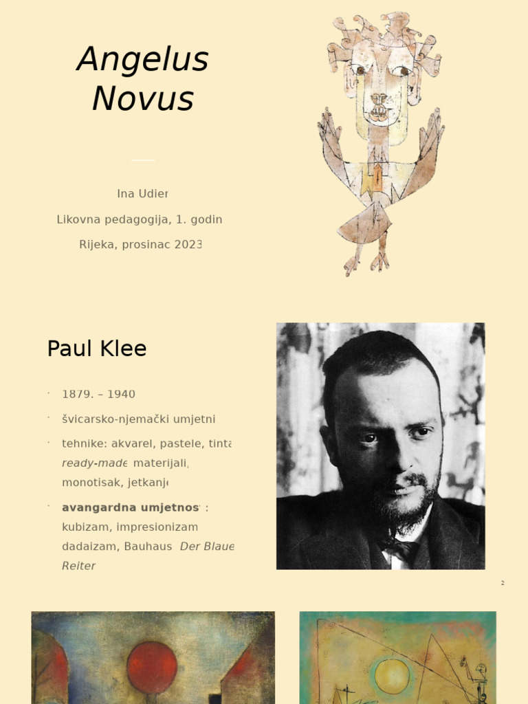 Angelus Novus | PDF