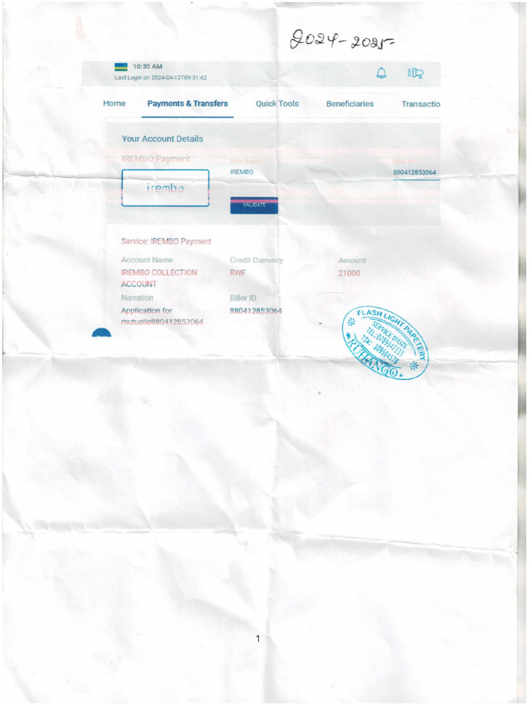 Gasango Jean Paul | PDF