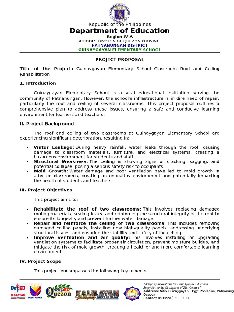 GES Project Proposal | PDF