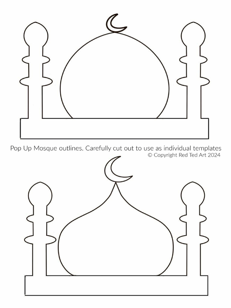 Mosque Outlines | PDF