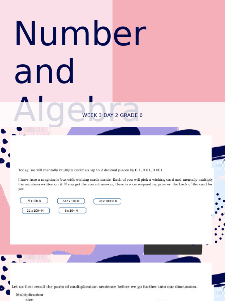 Week 3 Day 2 Grade 6 Nmp | PDF