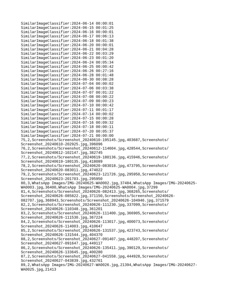 Temp Similar Classifier Report | PDF Temp Similar Classifier Report | PDF