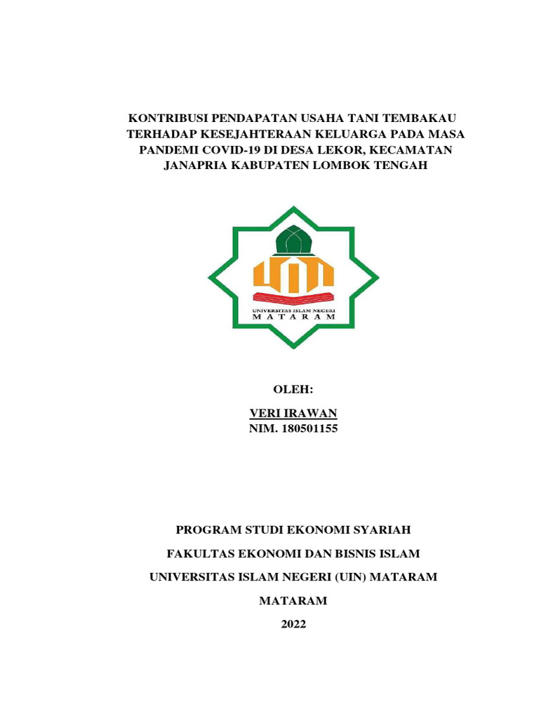 Veri Irawan - 180501155 | PDF