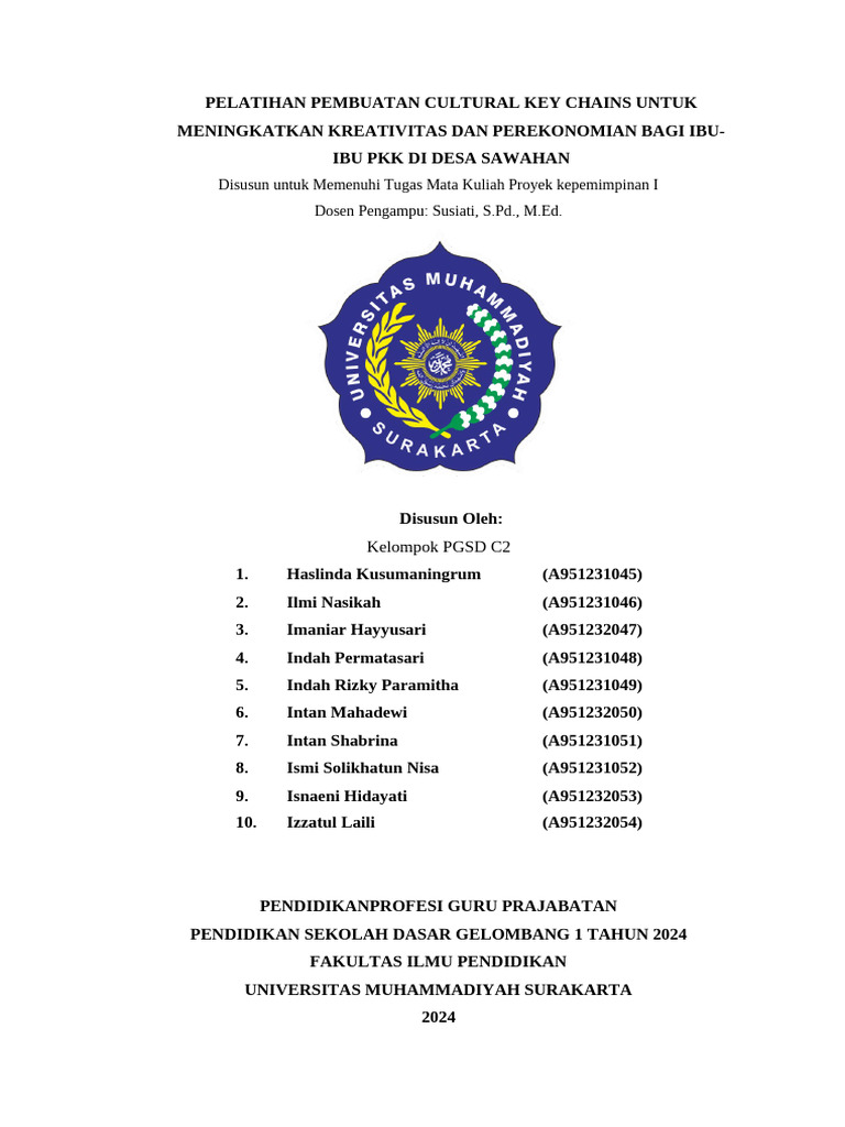 C2 - 6.1 Proposal Proyek Kepemimpinan | PDF