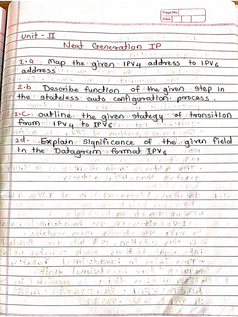 ACN Unit 2 Next Generation IP | PDF