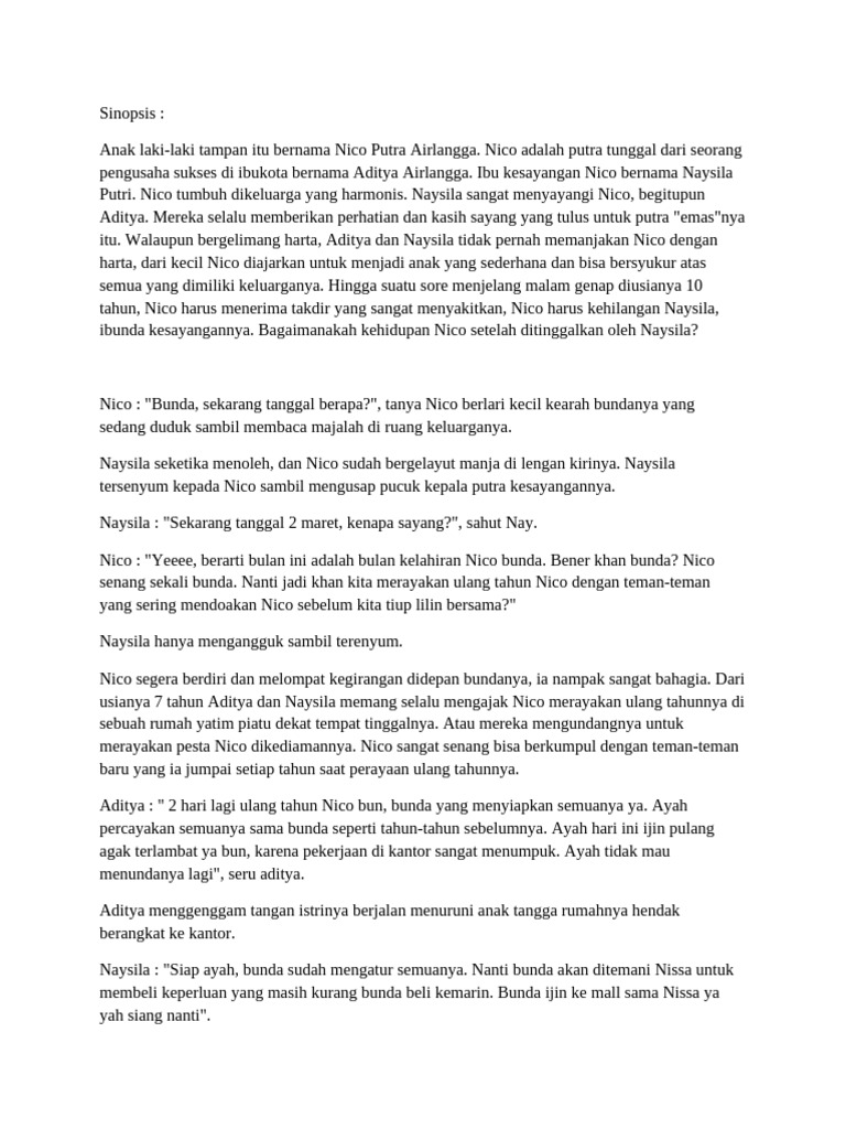 Penggalan Novel | PDF