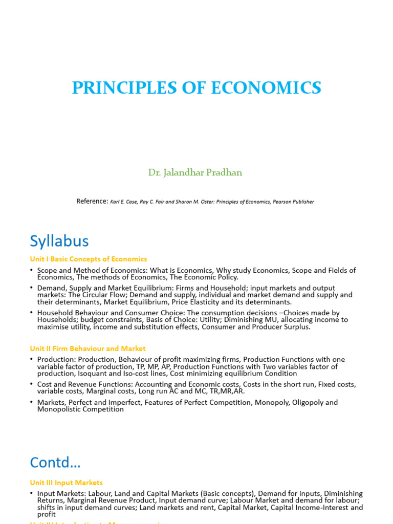 Economics Mid Sem | PDF