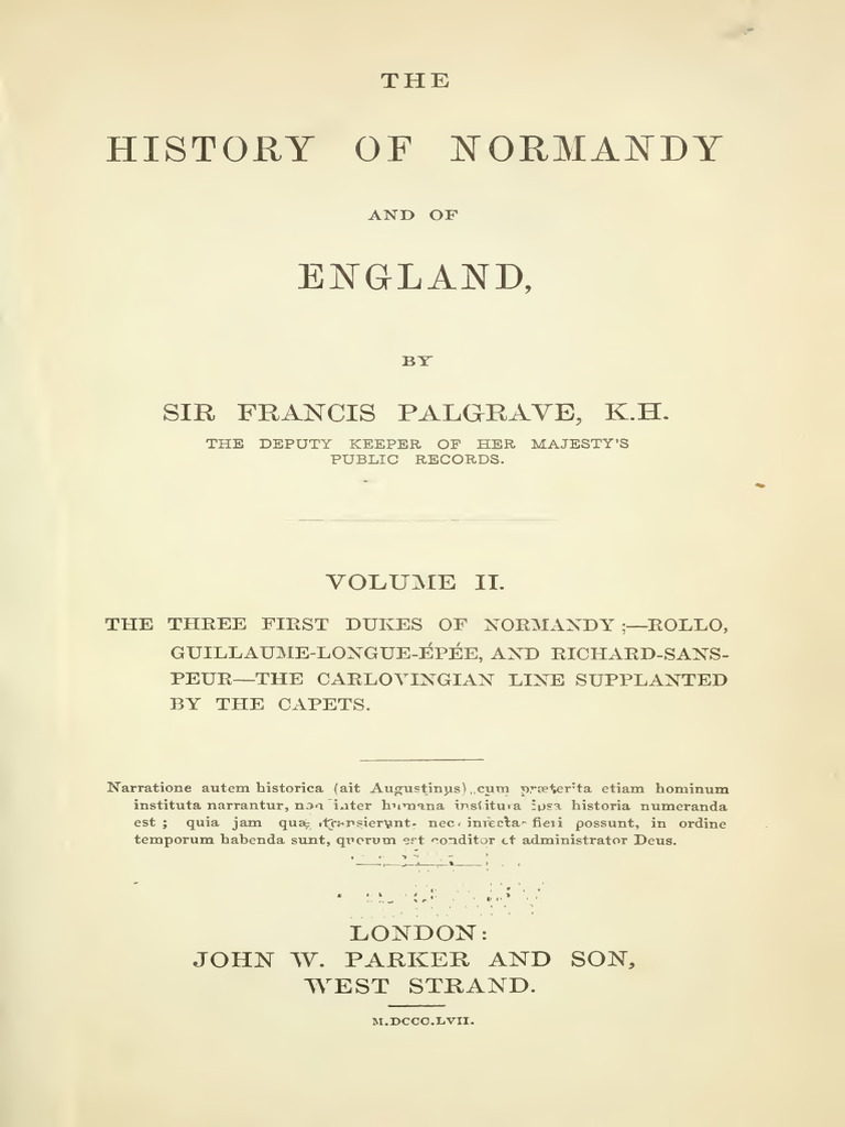 History Normandy and England-II | PDF