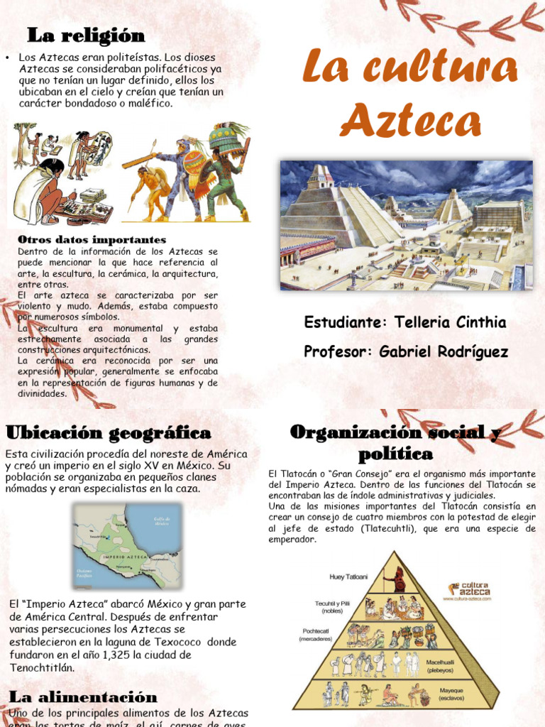 La Cultura Azteca | PDF