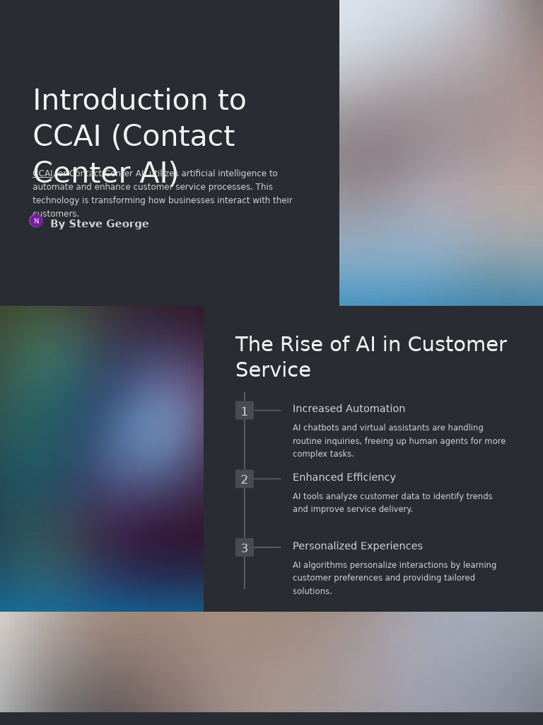 Introduction To CCAI Contact Center AI | PDF | Artificial Intelligence ...