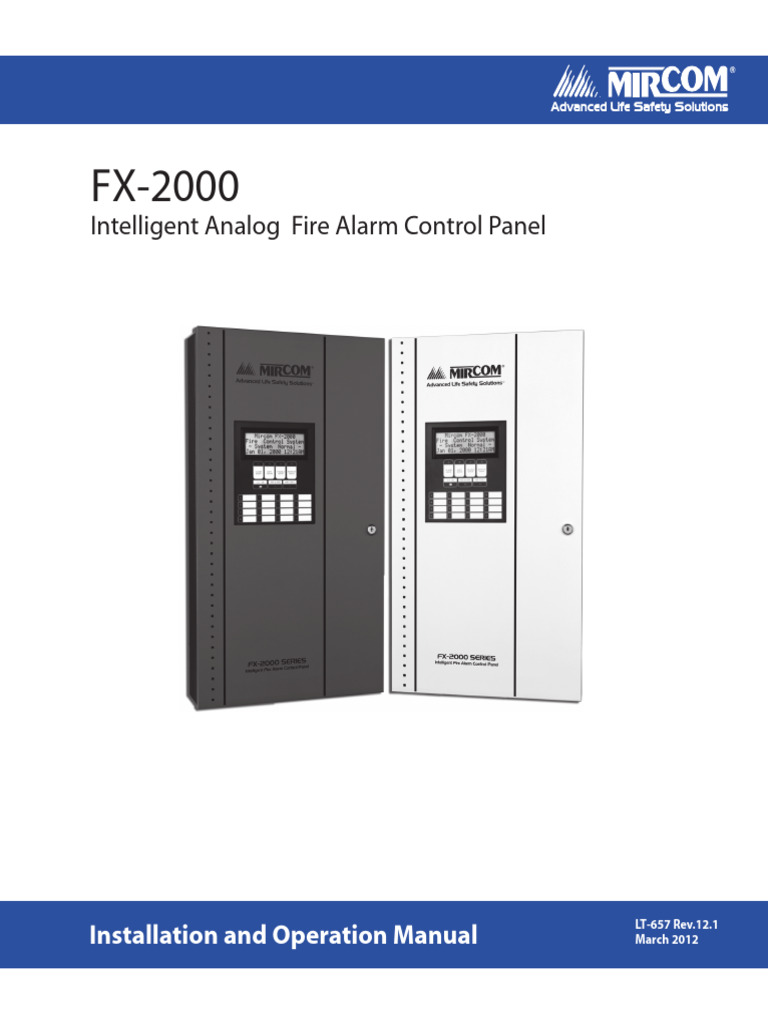 FX 2000 | PDF