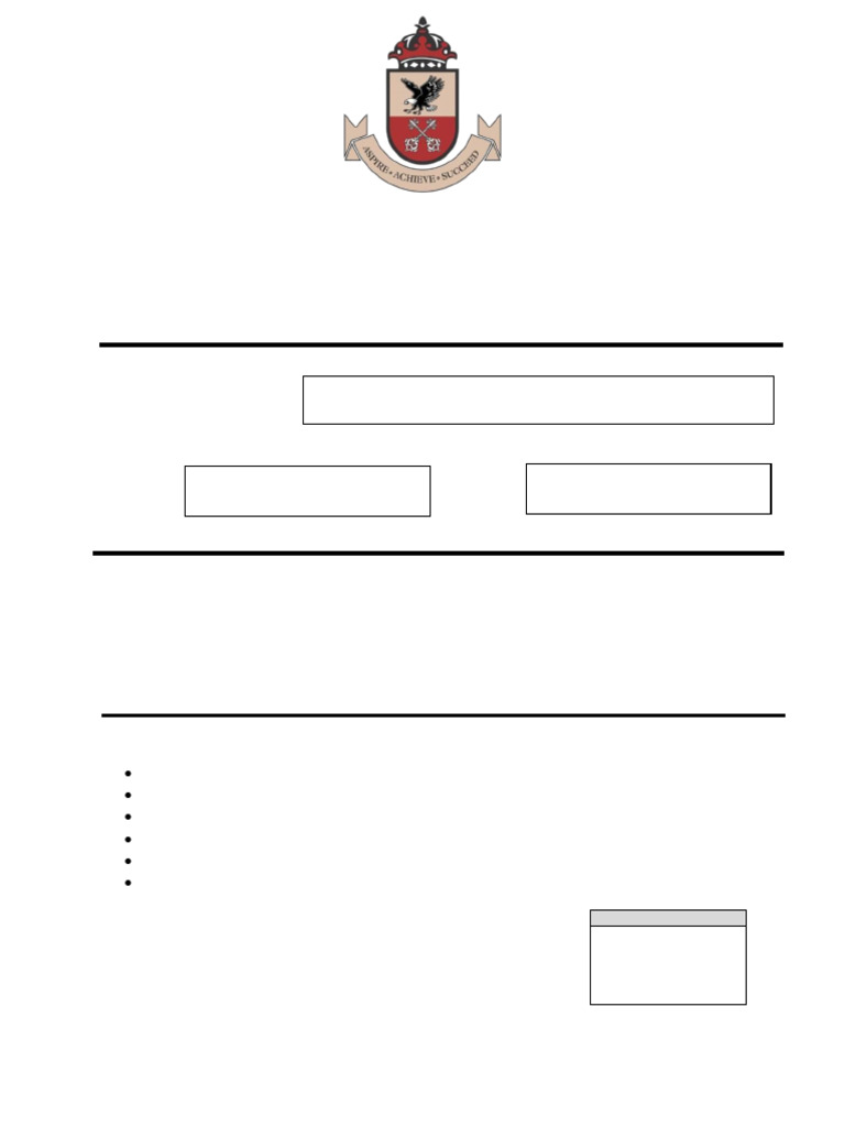 Form 3 Computer Science Mid Year | PDF
