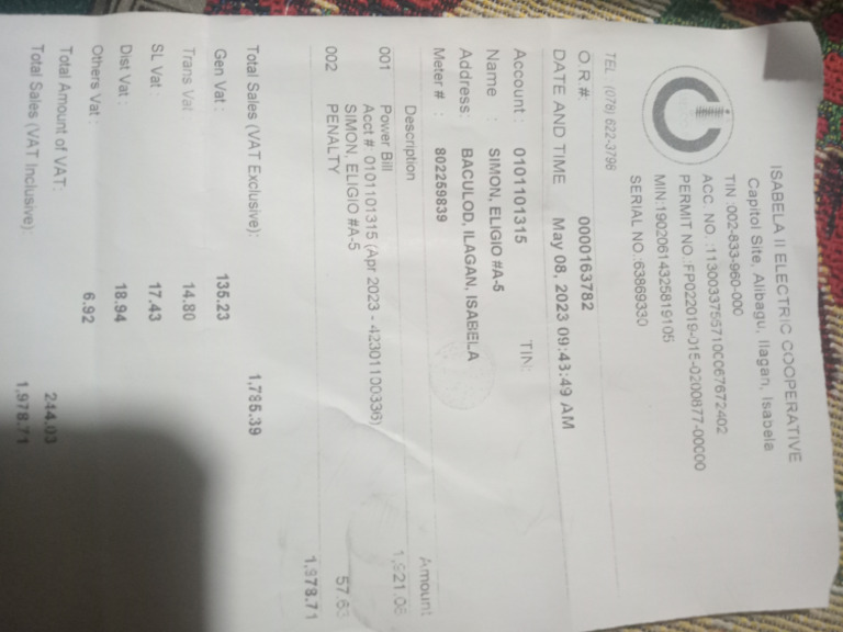 Electric Bill Proof of Address | PDF
