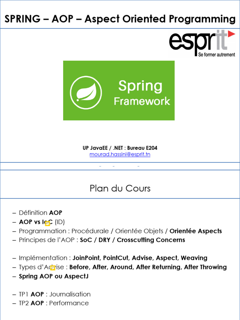 5 - Spring AOP | PDF