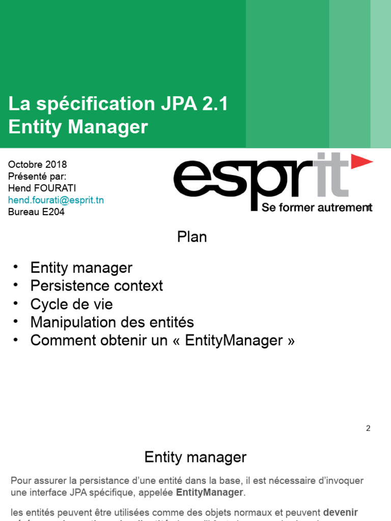 2 EntityManager | PDF
