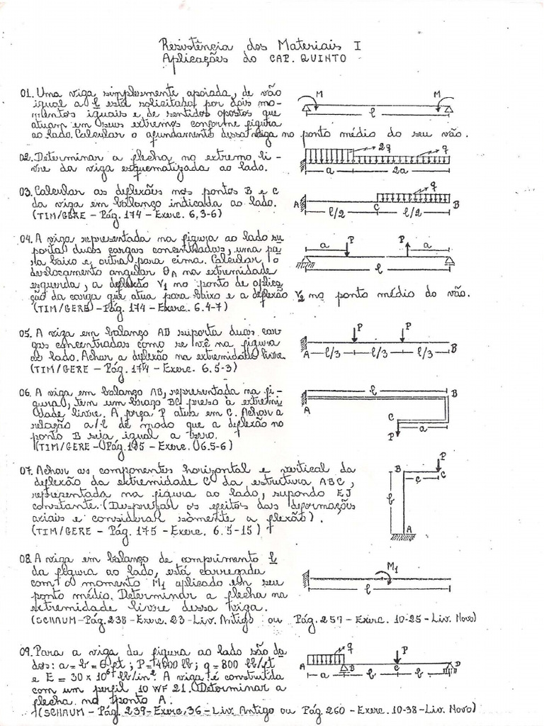 5.lista Do Cap 5 RM I Prof Roberto | PDF