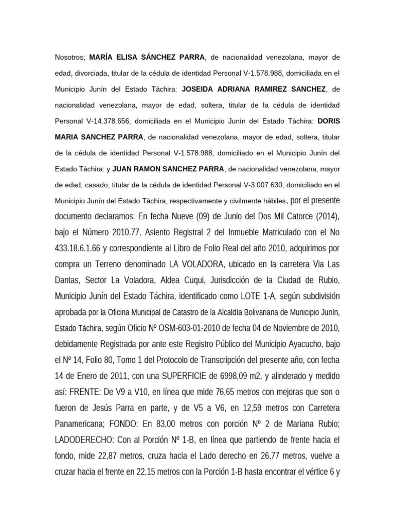 Lotes 1 | PDF