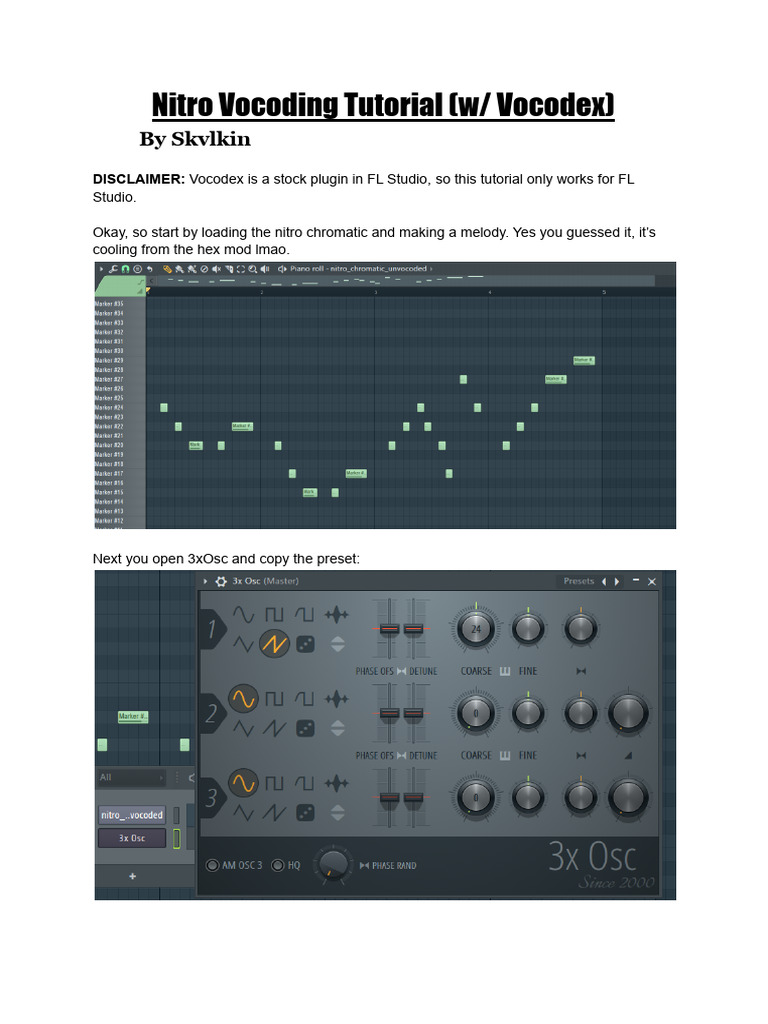 Vocoder Tutorial | PDF