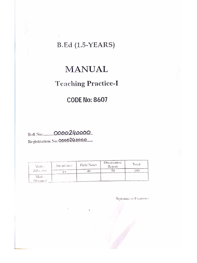 8607 Complete Report | PDF