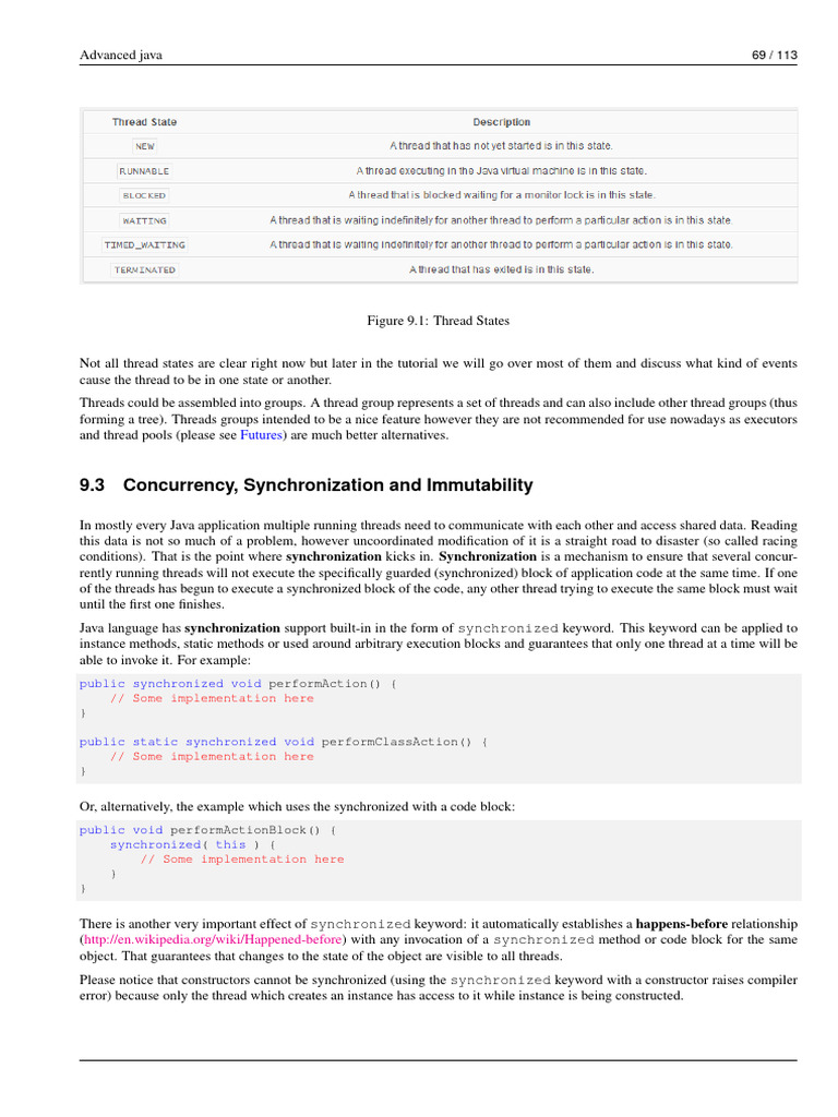 Advanced Java 1 - Merged 82 | PDF