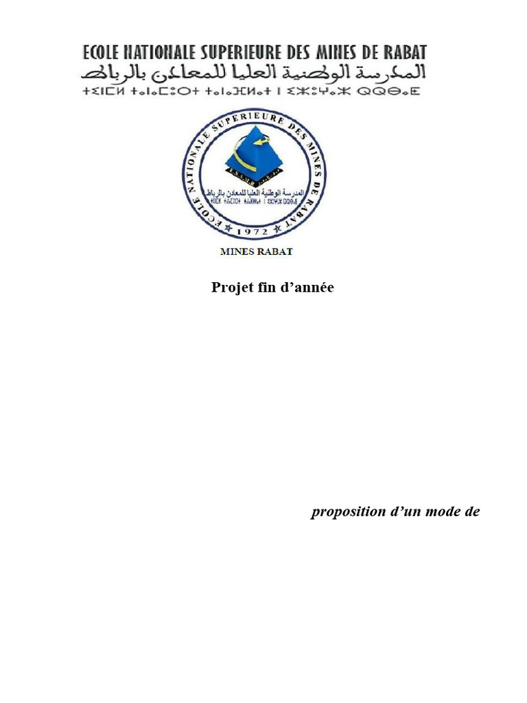 Pfa Rapport Ensmr | PDF