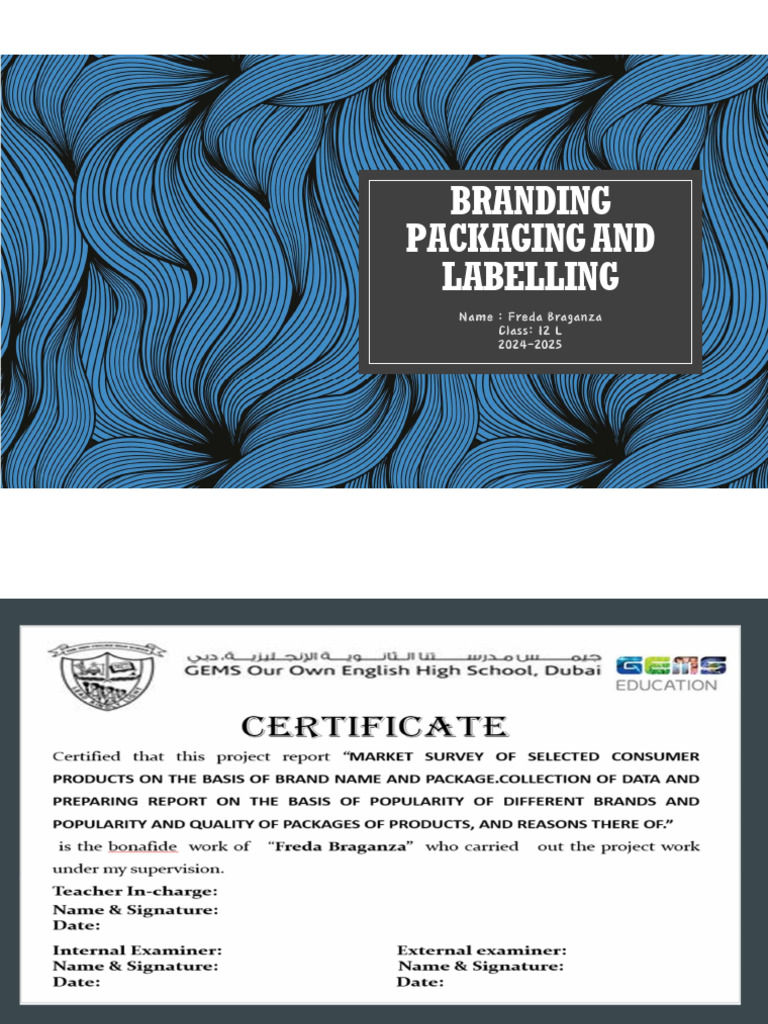 Branding Packaging Labelling | PDF