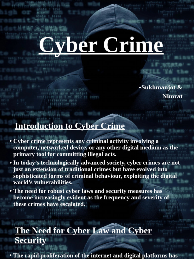 Cyber Crime | PDF