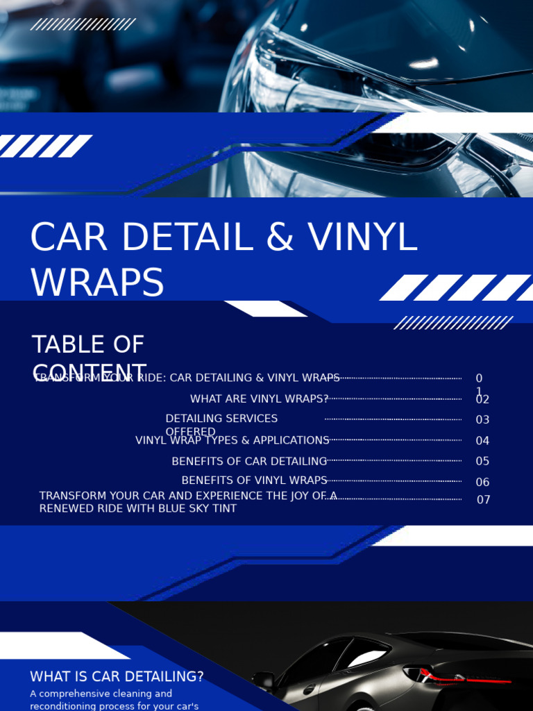 Car Detail & Vinyl Wraps | PDF