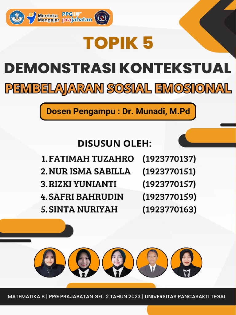 Topik 5 - Demonstrasi Kontekstual - PSE | PDF