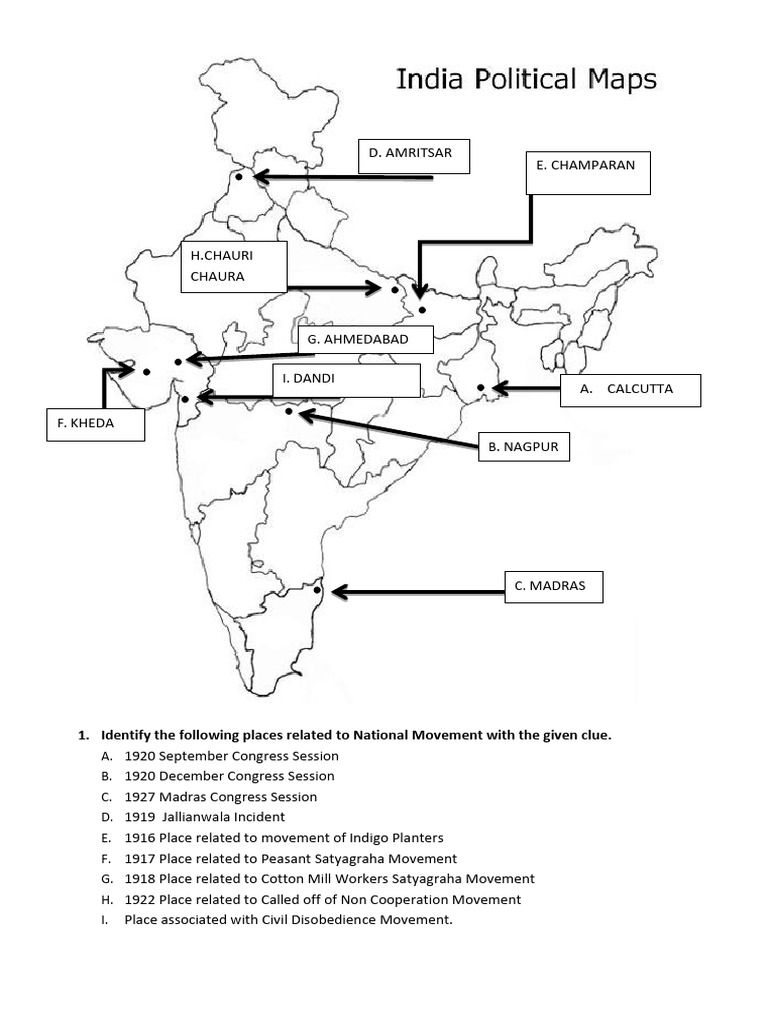 10-CH-2 Map Worksheet | PDF