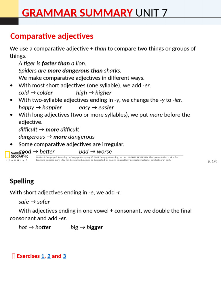 Tacb4 - Unit 7 - Grammar | PDF