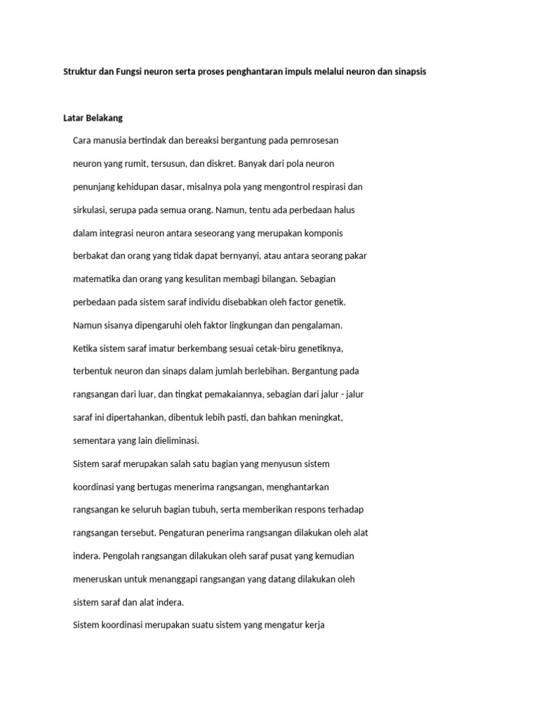 Biologi - Putriani | PDF