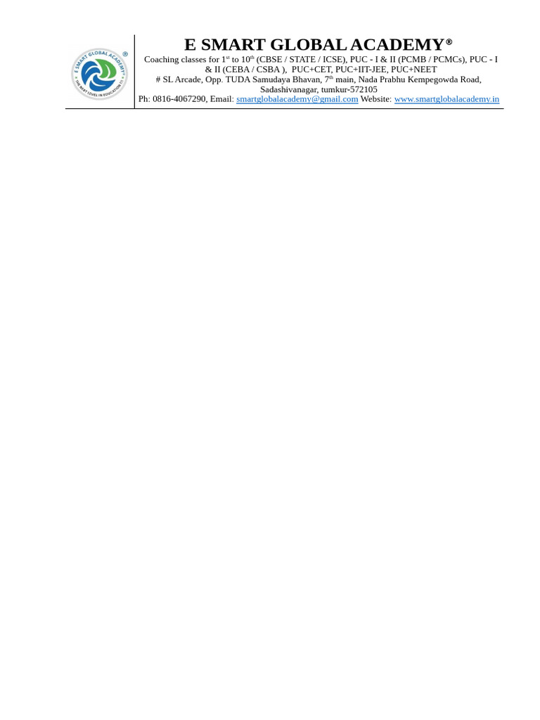 ESGA_UNIT_TEST_PAPER_FORMAT[1] CLASS 8th | PDF