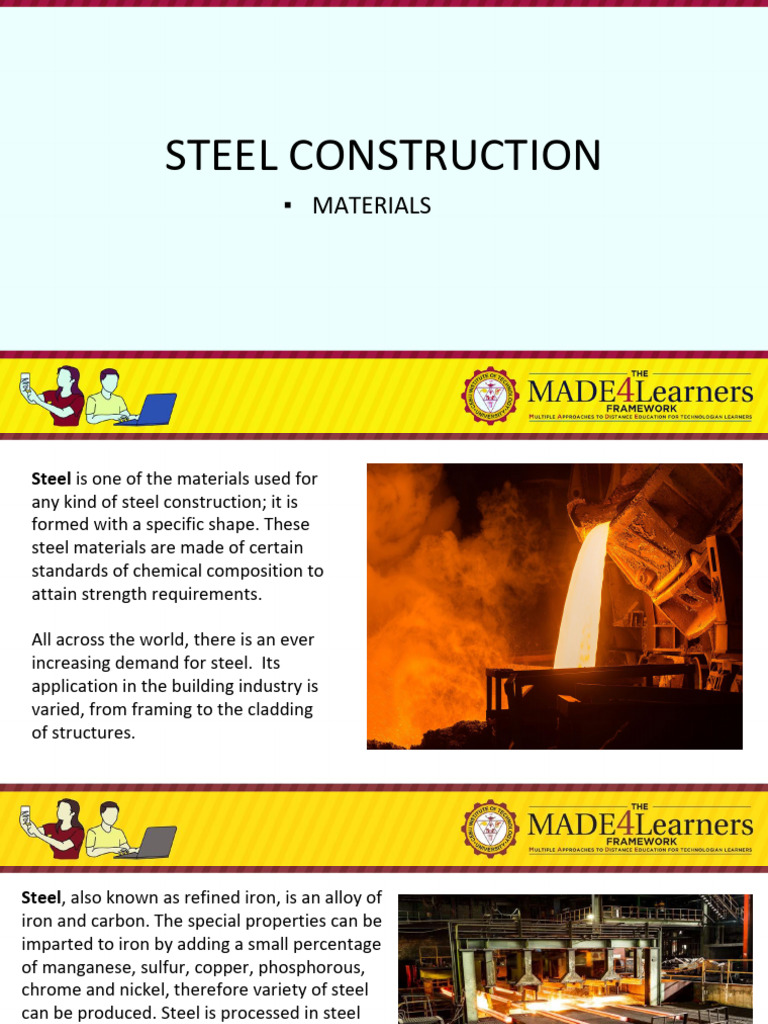 Lesson 4 - Steel Constrn 1 | PDF